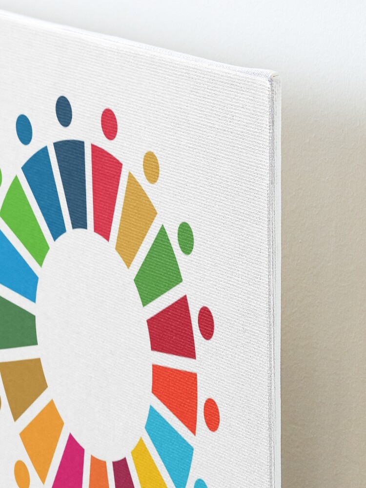 "Leave No One Behind Sustainable Development Goals SDGs" Mounted Print ...