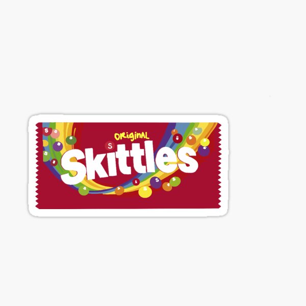 "Skittle" Sticker for Sale by pamearias6 | Redbubble