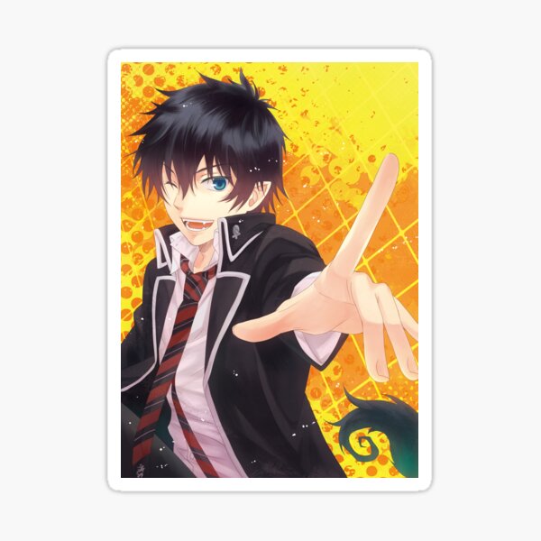 "Rin Okumura, Blue Exorcist" Sticker by PioWear4You | Redbubble