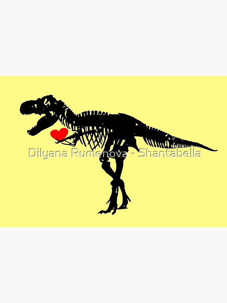 "T-Rex Dinosaur Love" Poster by Dilito4 | Redbubble