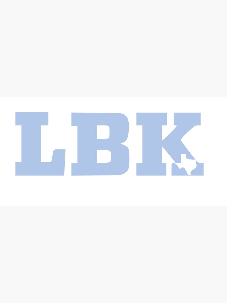 "LBK Texas Logo" Poster for Sale by camille95 | Redbubble