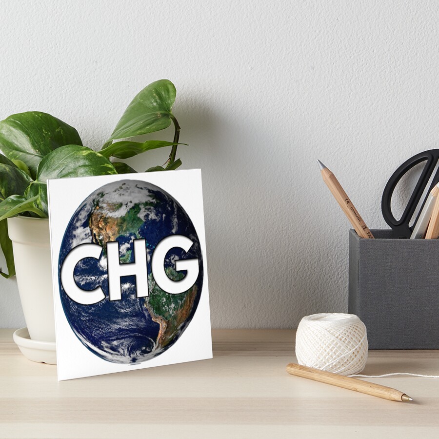"CHG Logo" Art Board Print by MilkyRoseDesign | Redbubble