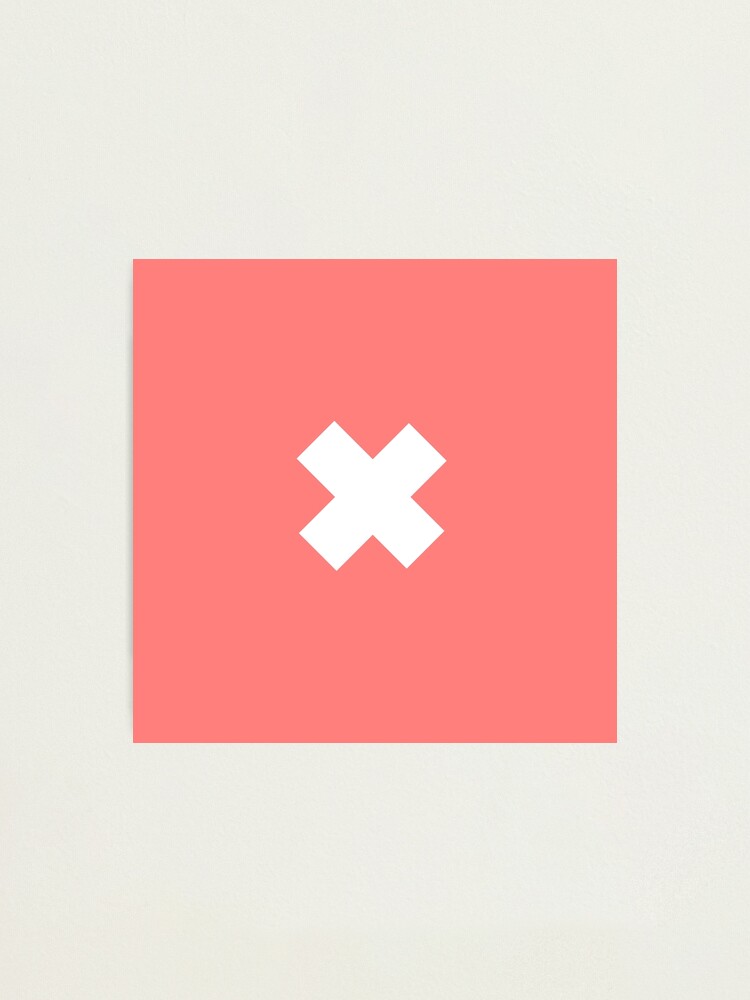 "Tony tony chopper hat cross sign" Photographic Print by Japanculture ...