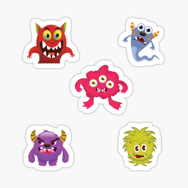 "Halloween Most funny and Scary Pack" Sticker for Sale by Shiftech ...