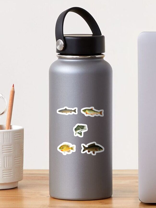 "Freshwater Fish" Sticker for Sale by deadskins27 | Redbubble