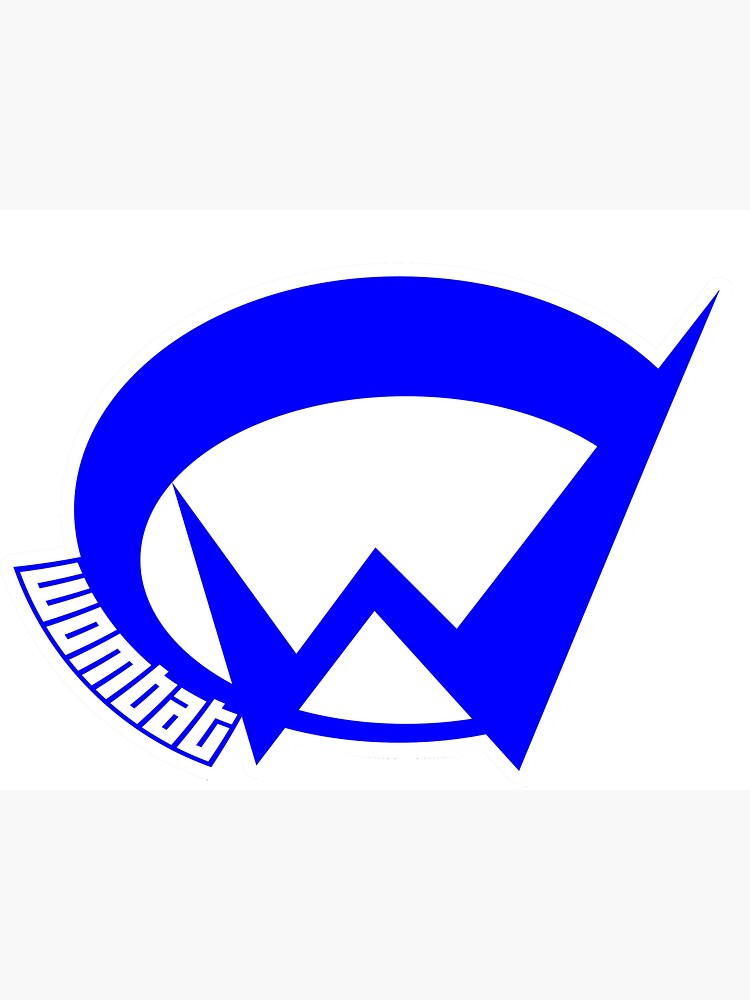 "Wombat Logo" Poster for Sale by Gowombat | Redbubble