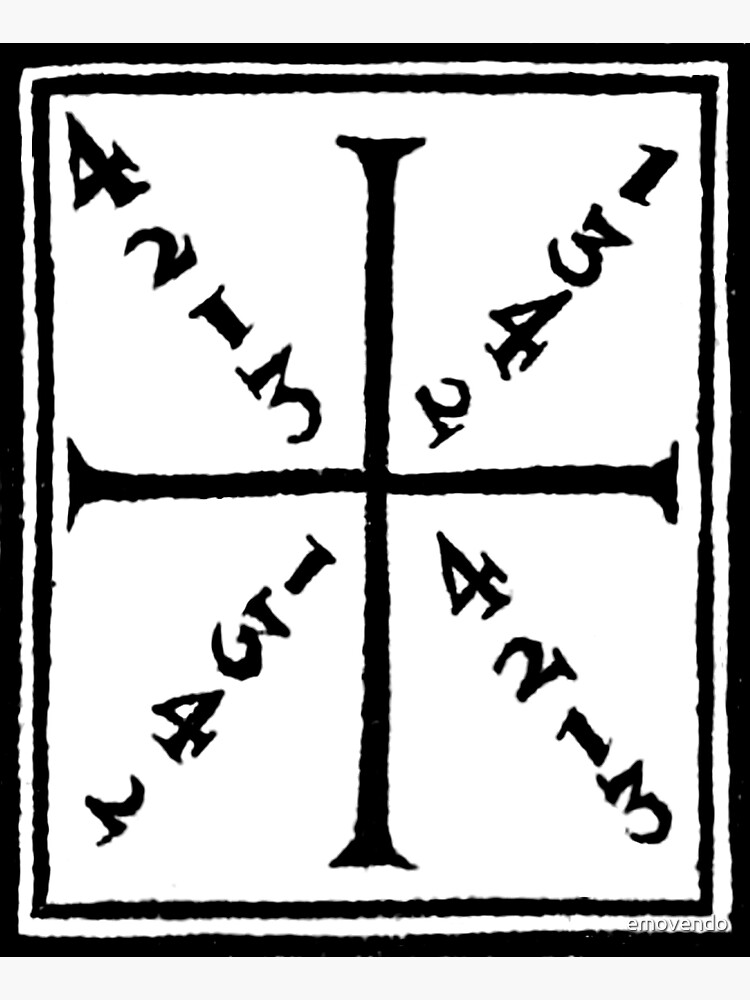 "Meyer Square 1570 - Four Openings Diagram" Sticker for Sale by ...