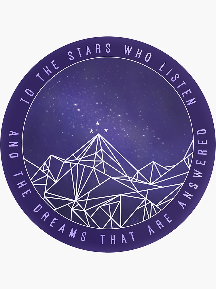 "Velaris from ACOTAR" Sticker for Sale by designdujour | Redbubble