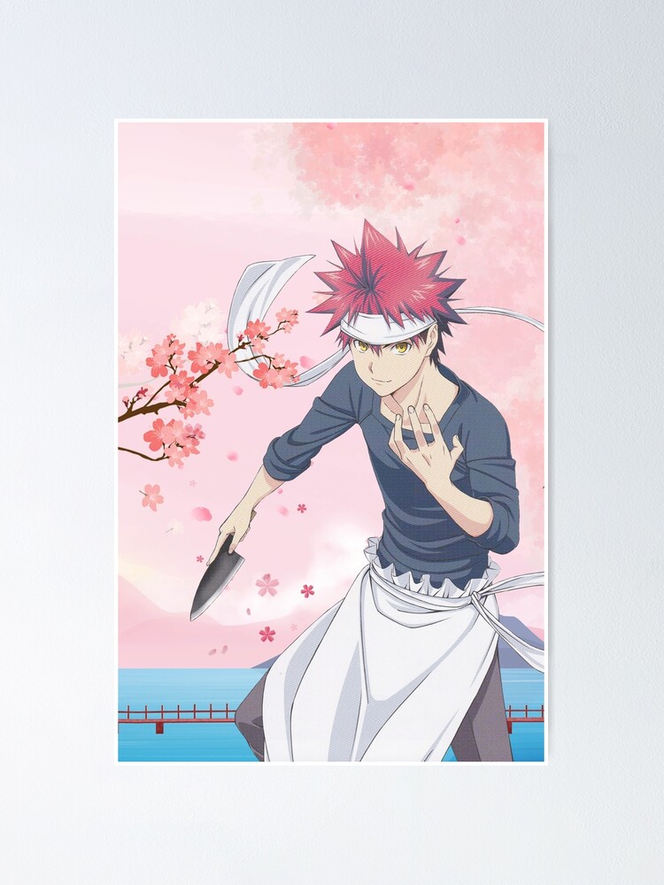 "Soma Food Wars" Poster by ReskioZ | Redbubble