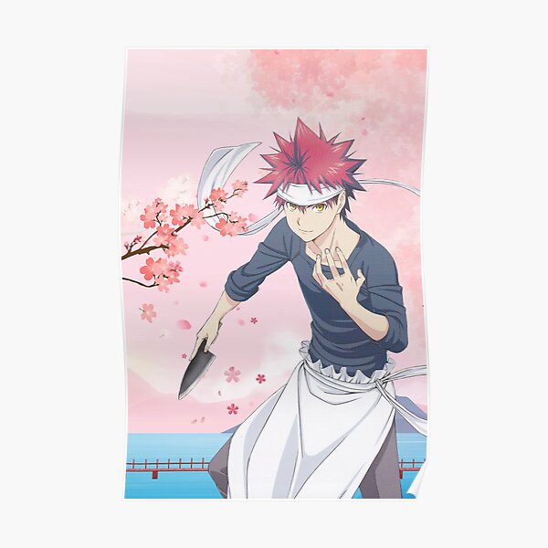 "Soma Food Wars" Poster by ReskioZ | Redbubble