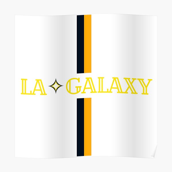 "Copia de LA GALAXY SOCCER TEAM CLUB LAFC FOOTBALL" Poster by Tiger ...