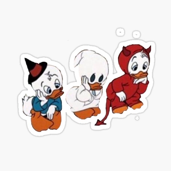 "Halloween Ducks " Sticker for Sale by sarahhbramley | Redbubble