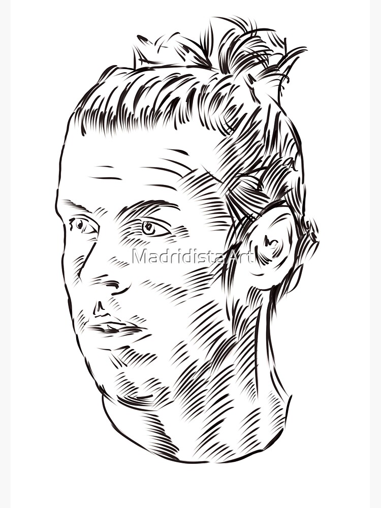 "Gareth Bale " Sticker by MadridistaArt | Redbubble