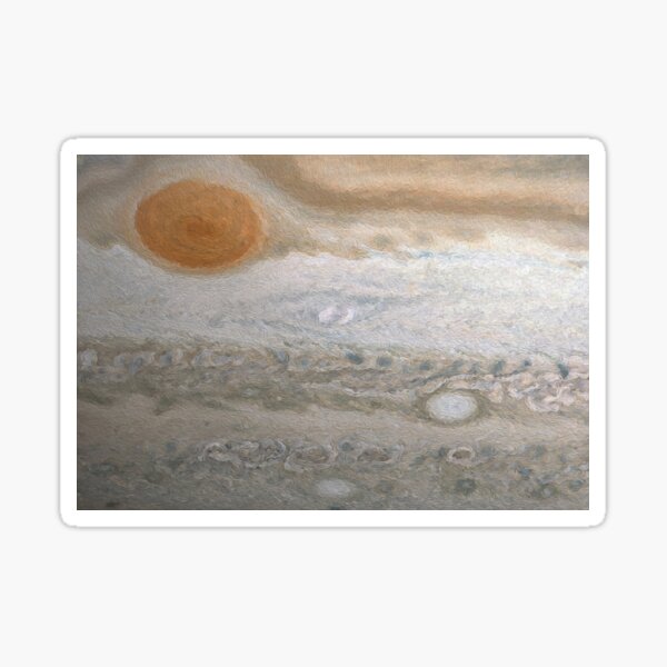 "Jupiter colors" Sticker for Sale by TeamPineapple | Redbubble