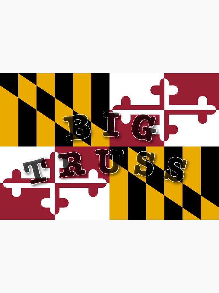 "Baltimore Ravens Big Truss" Sticker by kayscott18 | Redbubble