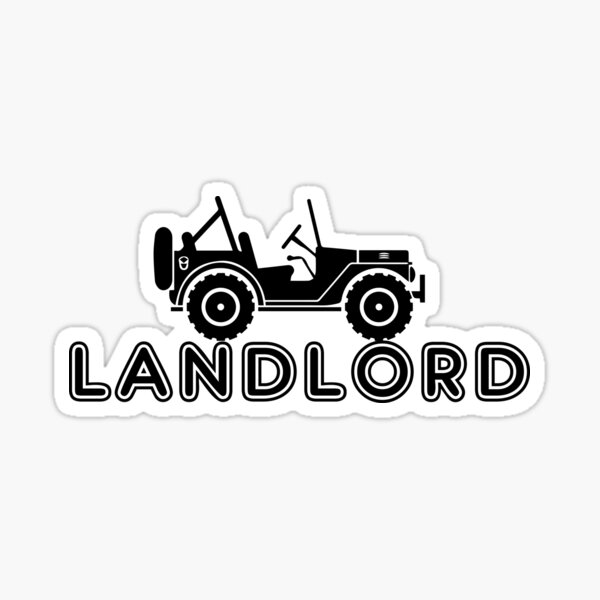 "Landlord" Sticker by ArtRiver | Redbubble