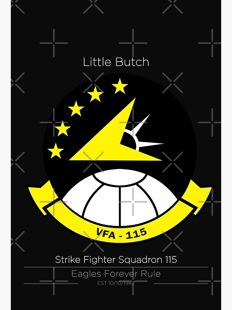 "Strike Fighter Squadron 115: VFA-115" Poster for Sale by VeteranAlpha ...