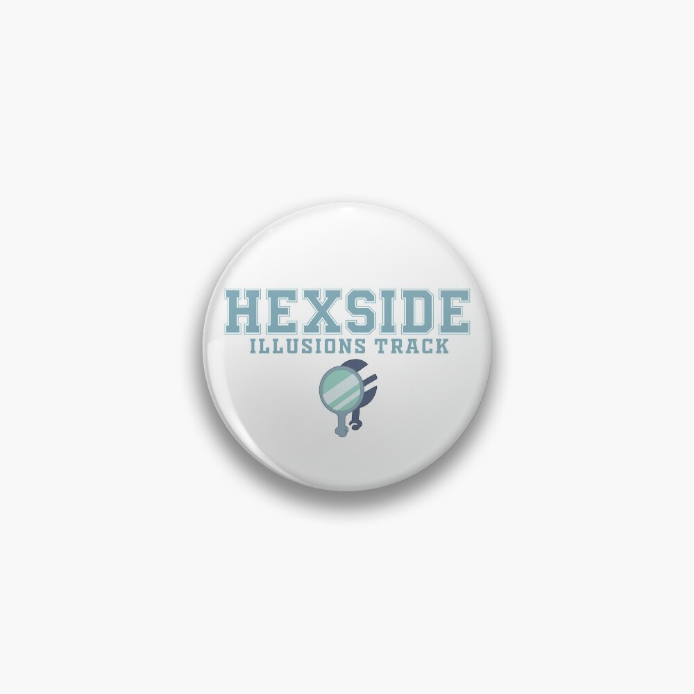 "Hexside Illusions Track" Pin for Sale by reesepinedragon | Redbubble