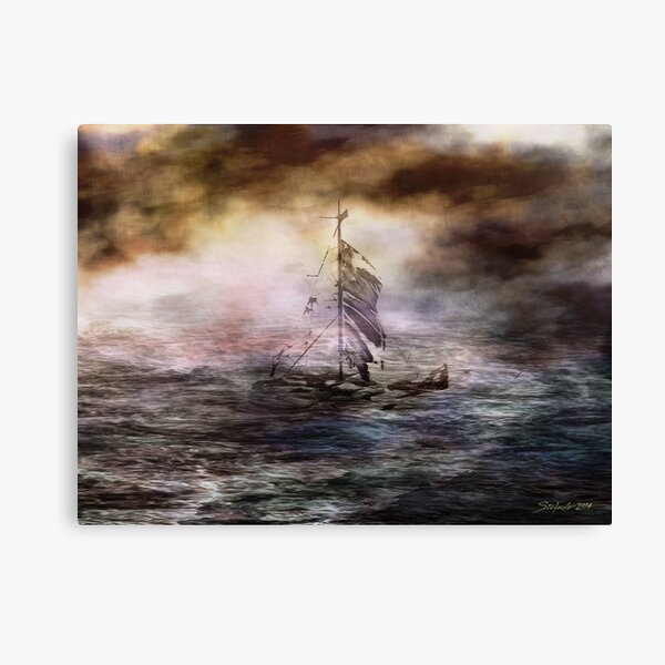 Ocean Raft Canvas Prints | Redbubble