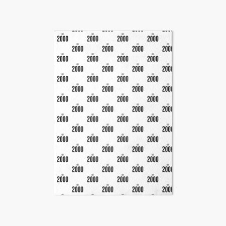 "Est 2000 | Established 2000s" Art Board Print by art-fox | Redbubble