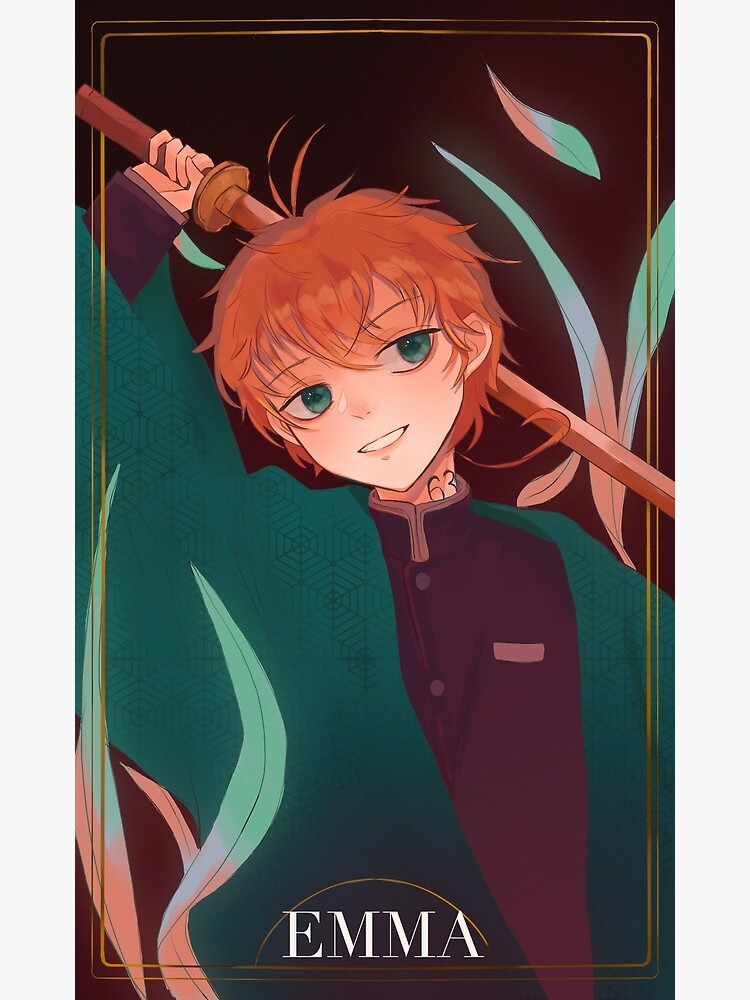 "Emma x demon slayer" Art Print for Sale by Kewpiwhonkhonk | Redbubble