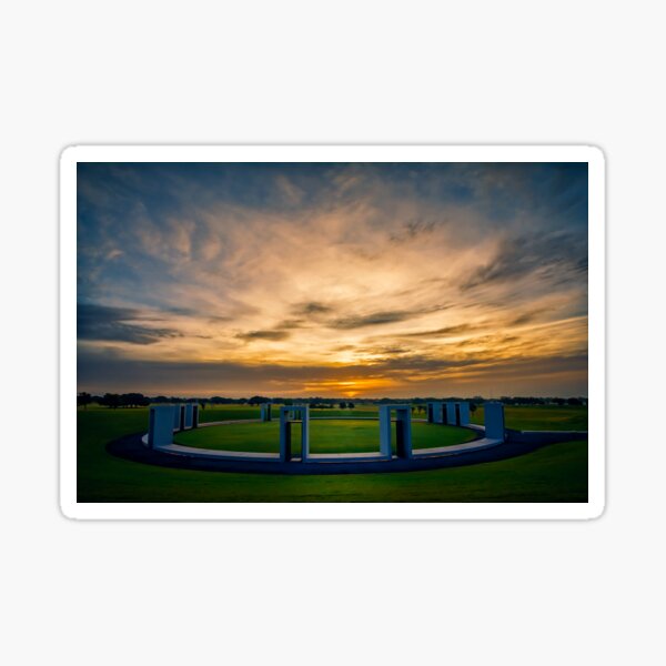 "Aggie Bonfire Memorial" Sticker by joancarroll | Redbubble
