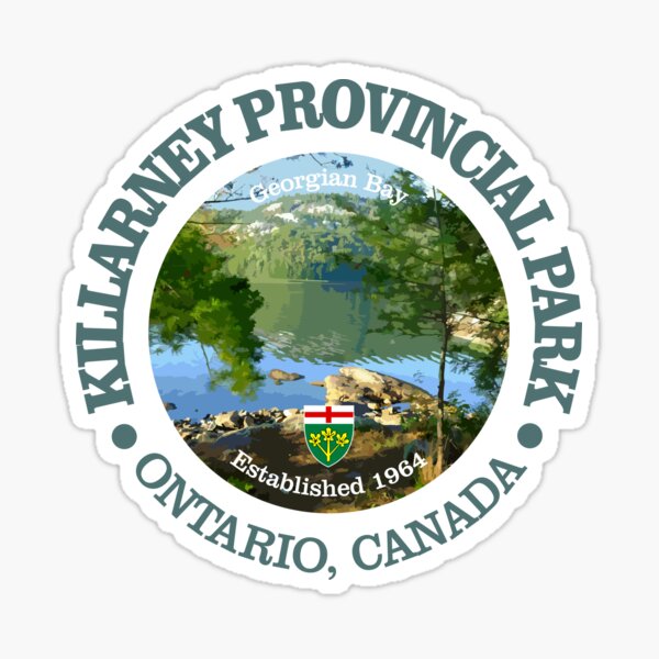 "Killarney Provincial Park (SP)" Sticker for Sale by curranmorgan ...