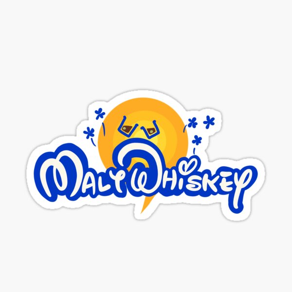 "Enjoy the malt whiskey Cheers 2 blue LITE" Sticker for Sale by ...