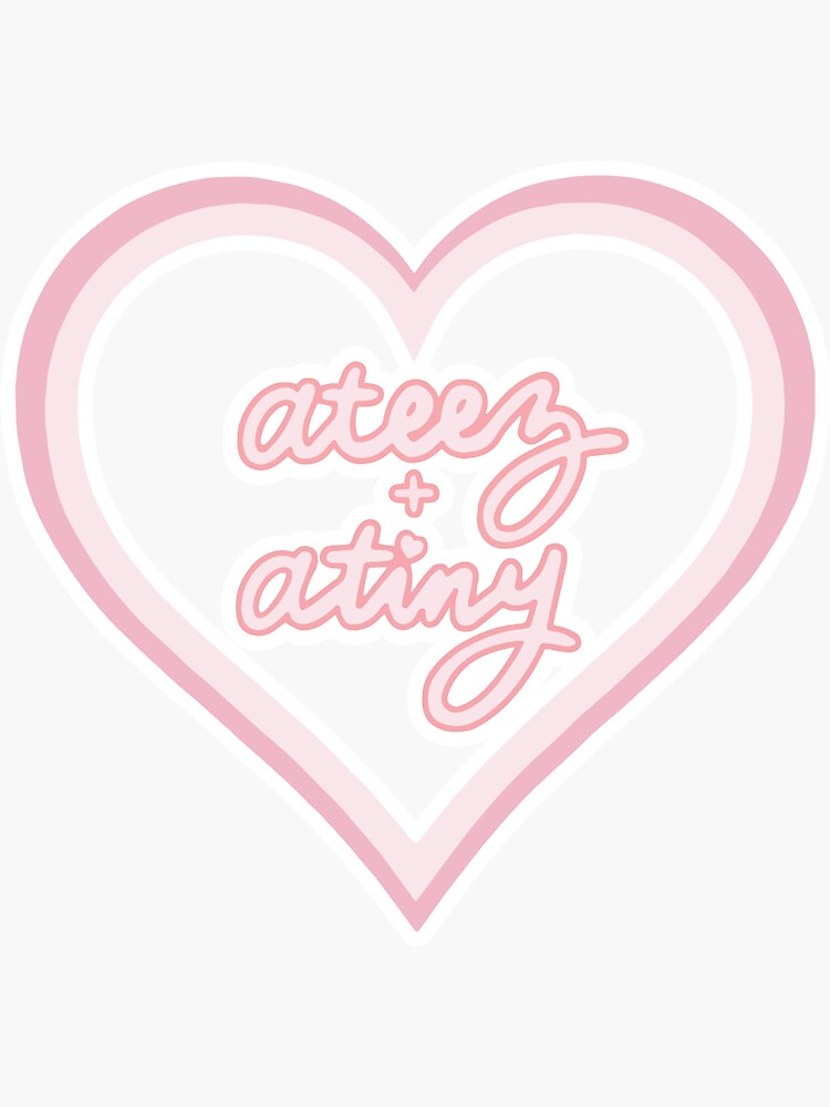 "ATEEZ/ATINY Sticker 1" Sticker for Sale by zinuu | Redbubble