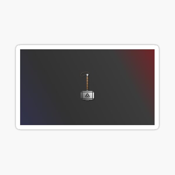 "Superhero Comic - Hammer" Sticker for Sale by JoeHowardDesign | Redbubble