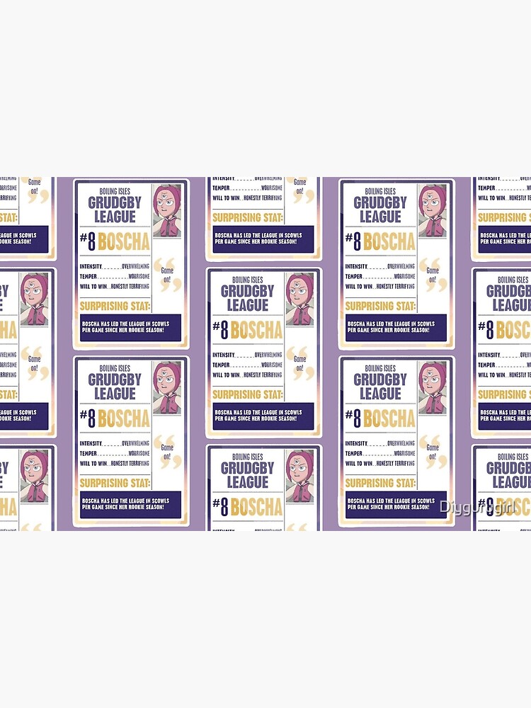 boscha boiling isles hexside grudgby league card Bath Mat sold by ...