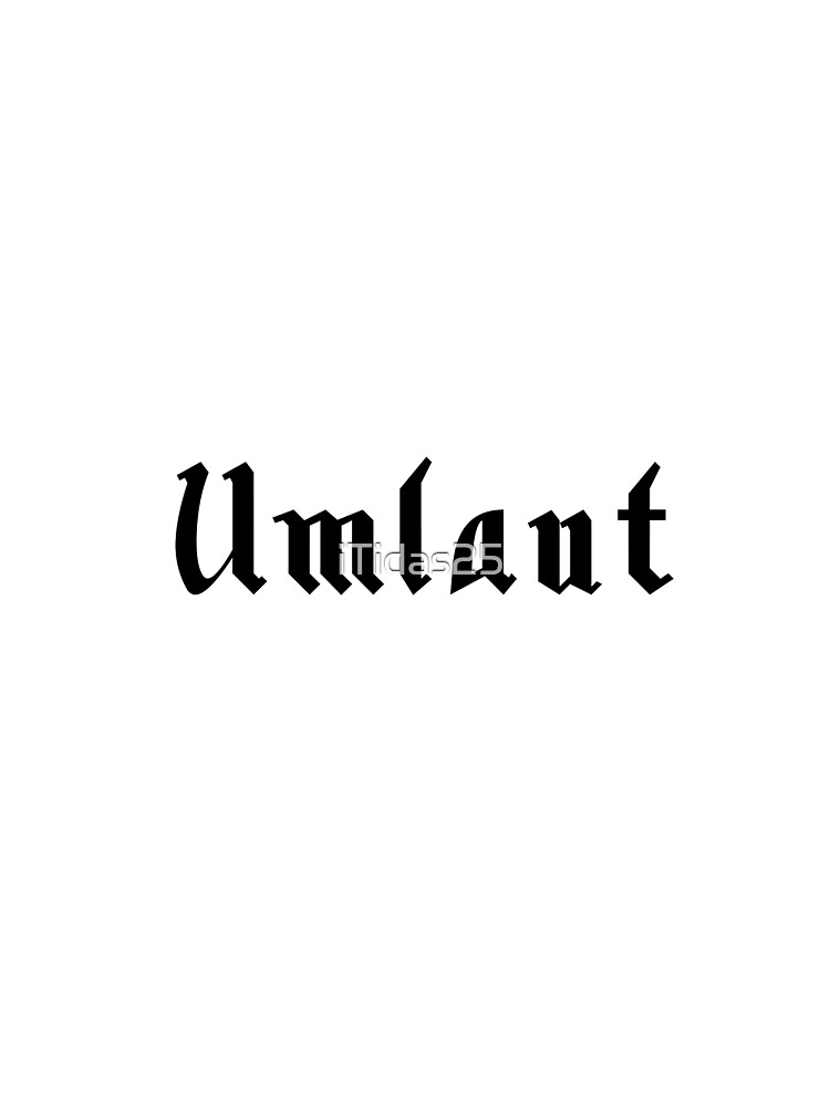 "Umlaut" Canvas Print by iTidas25 | Redbubble