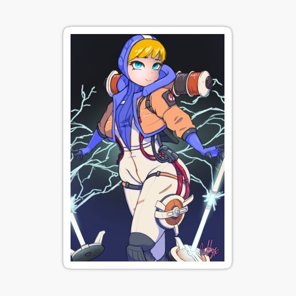 "Shocking Wattson" Sticker for Sale by reltyx | Redbubble