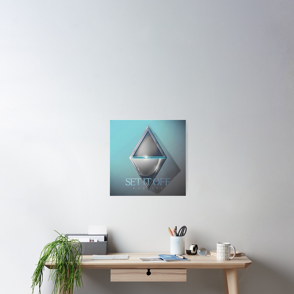 "Set It Off Duality album cover" Poster for Sale by tjordan1023 | Redbubble