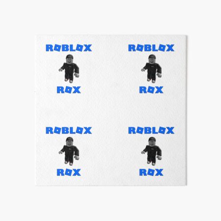 "Roblox Rox Sticker pack (Blue)" Art Board Print by ROBLOXROX | Redbubble
