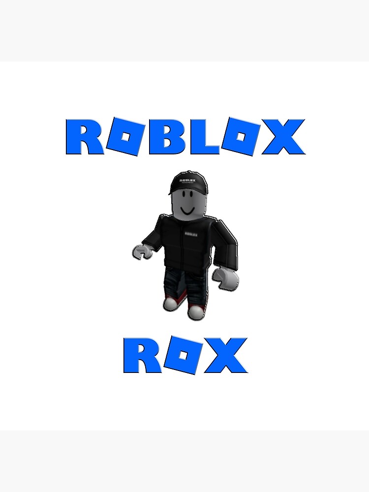 "Roblox Rox Utility guy (Blue)" Art Print for Sale by ROBLOXROX | Redbubble