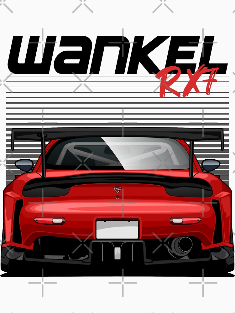 "Mazda RX-7 Wankel" Hoodie von w1gger | Redbubble
