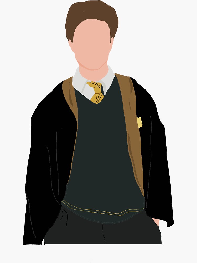 "Cedric Diggory " Sticker by moviedomsticker | Redbubble
