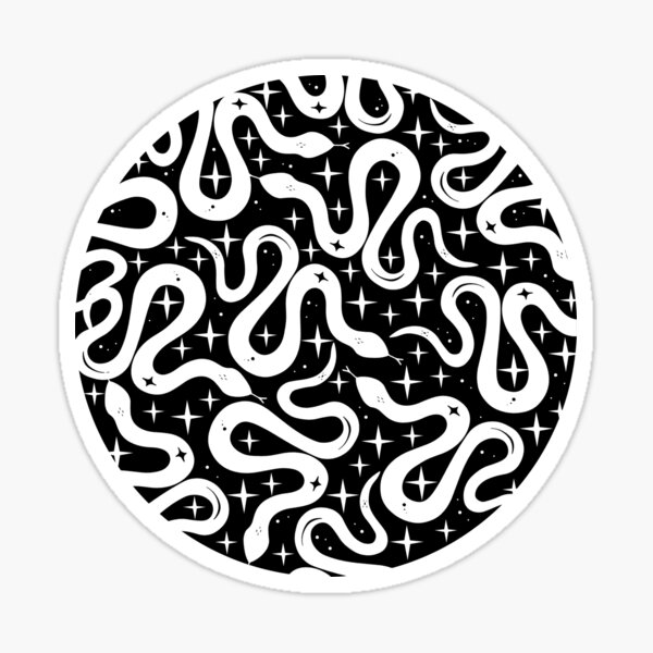 "Snakes" Sticker for Sale by W-and-Co | Redbubble