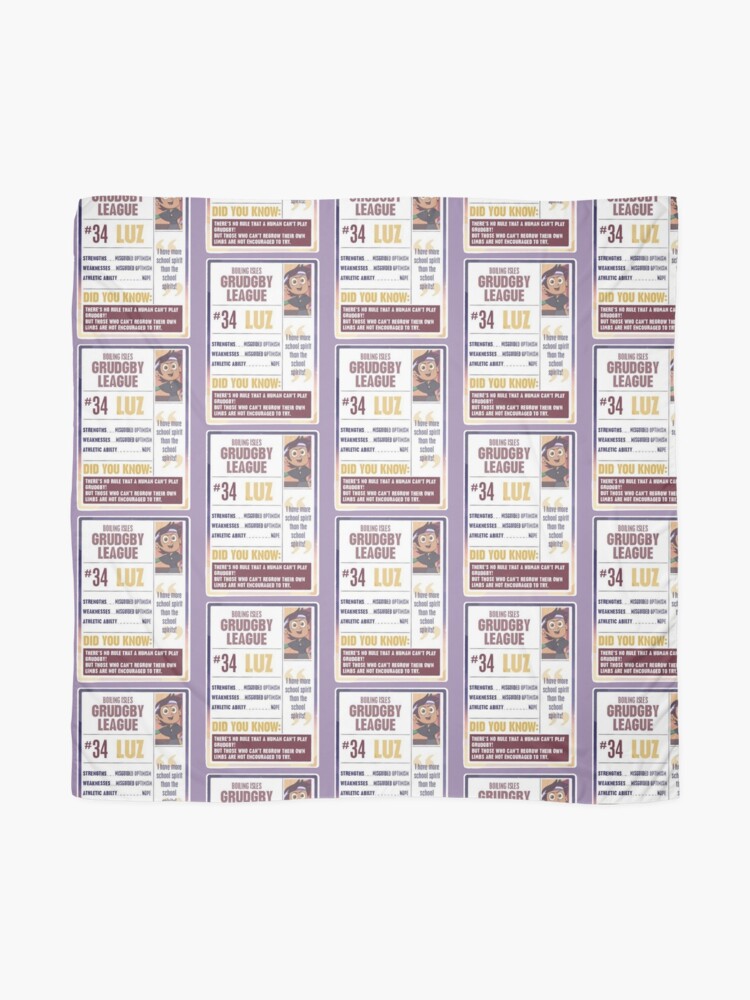 " luz boiling isles hexside grudgby league card" Scarf by Diygurugirl ...