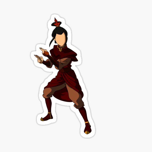 "minimalist azula " Sticker for Sale by mgkilman | Redbubble