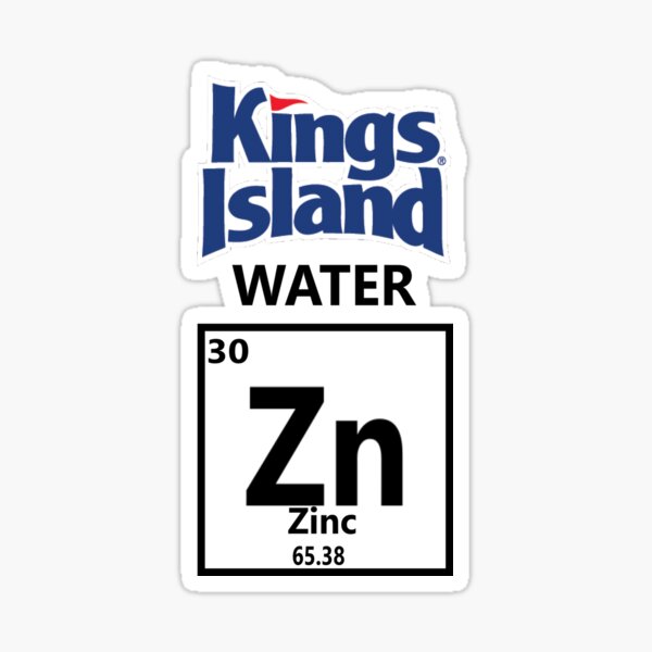 "Zinc Water Bottle" Sticker for Sale by KI-Fanboy | Redbubble