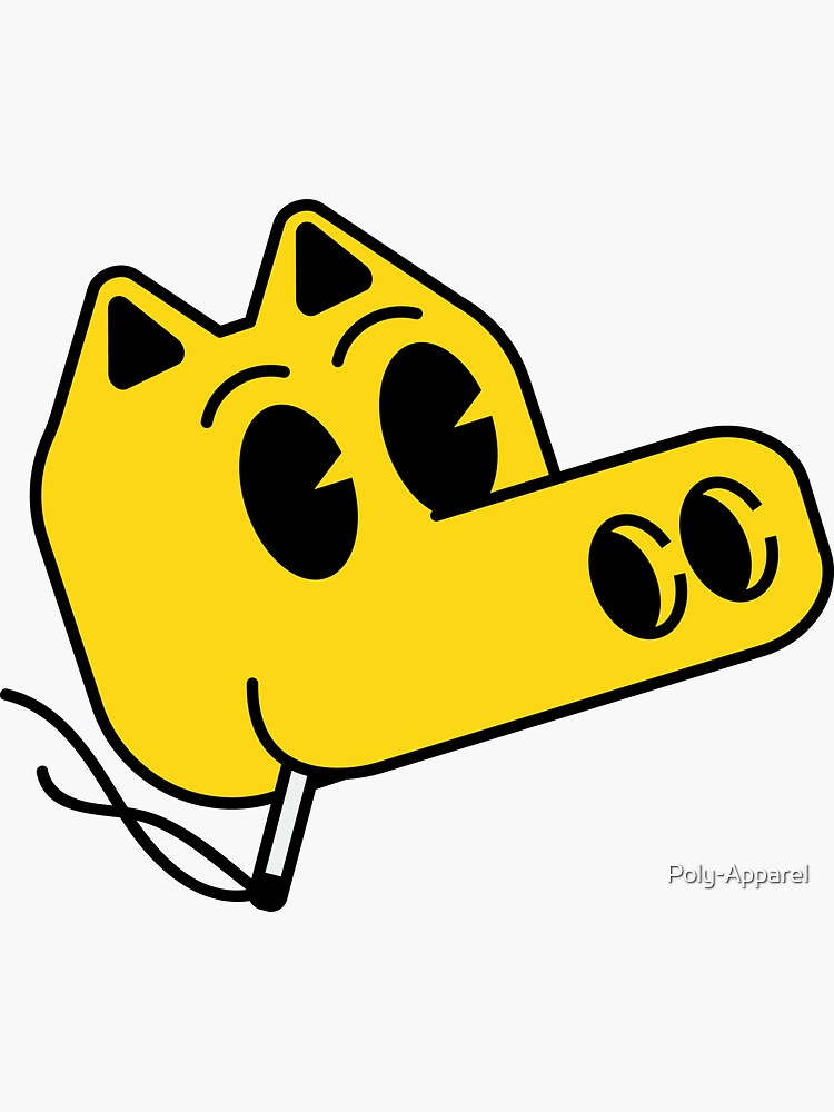 "Cartoon Madlib Quasimoto" Sticker for Sale by Poly-Apparel | Redbubble