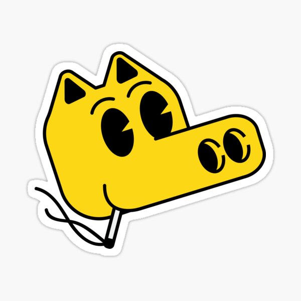 "Cartoon Madlib Quasimoto" Sticker for Sale by Poly-Apparel | Redbubble