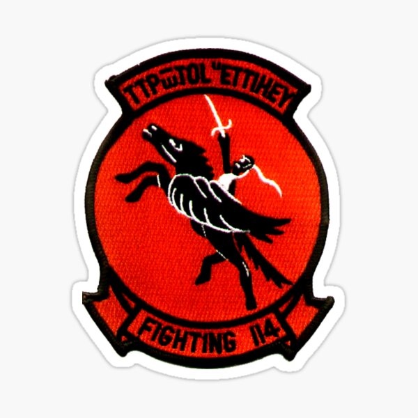 "VF-114 Aardvarks" Sticker for Sale by Quatrosales | Redbubble