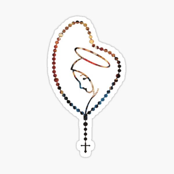 " Holy rosary" Sticker for Sale by alex2729 | Redbubble
