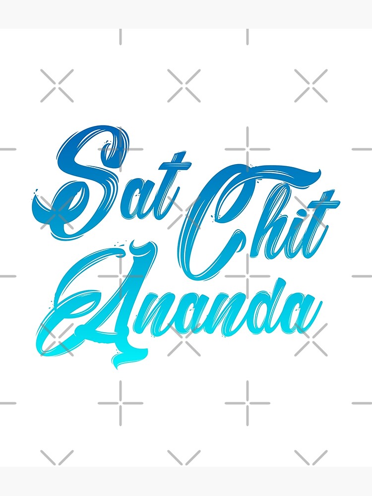 "Sat Chit Ananda (gradient)" Poster for Sale by didijuca | Redbubble