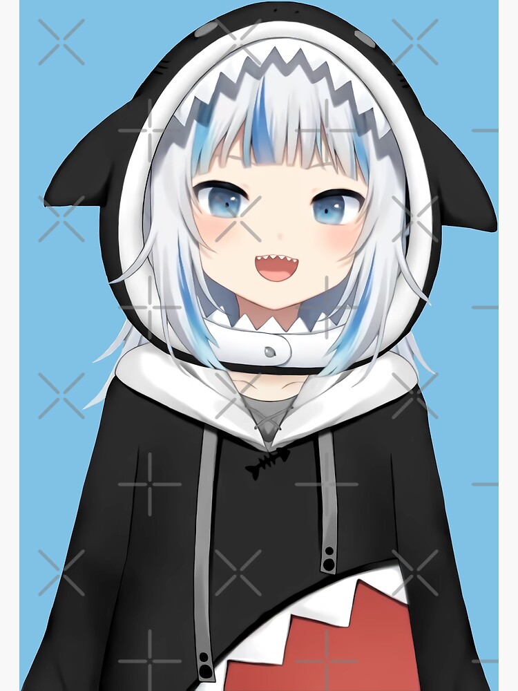 Lámina fotográfica «Gawr Gura Black - Hololive #hololiveEnglish # ...