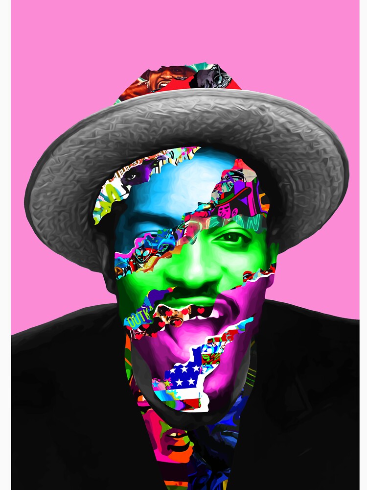 "Andre 3000" T-shirt for Sale by 0connellart | Redbubble | andre 3000 t ...