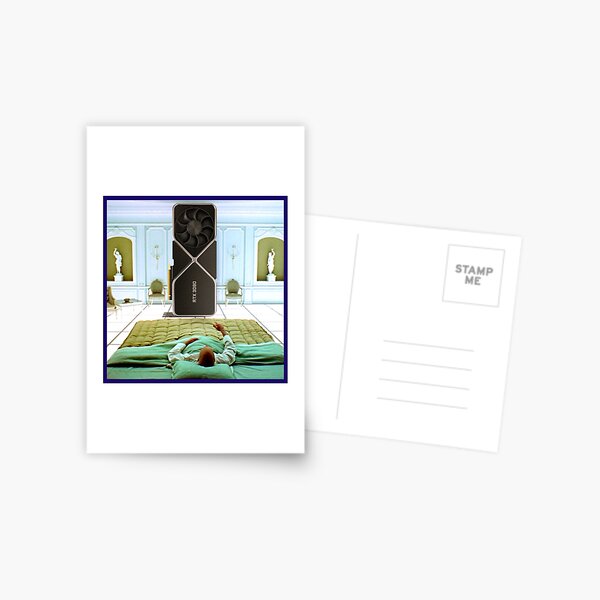 "RTX 3090: A Space Odyssey" Postcard by DavidGoodliffe | Redbubble